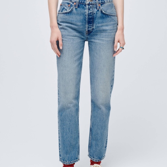 Re/Done | Jeans | Nwt Redone High Rise Stove Pipe Jean | Poshmark